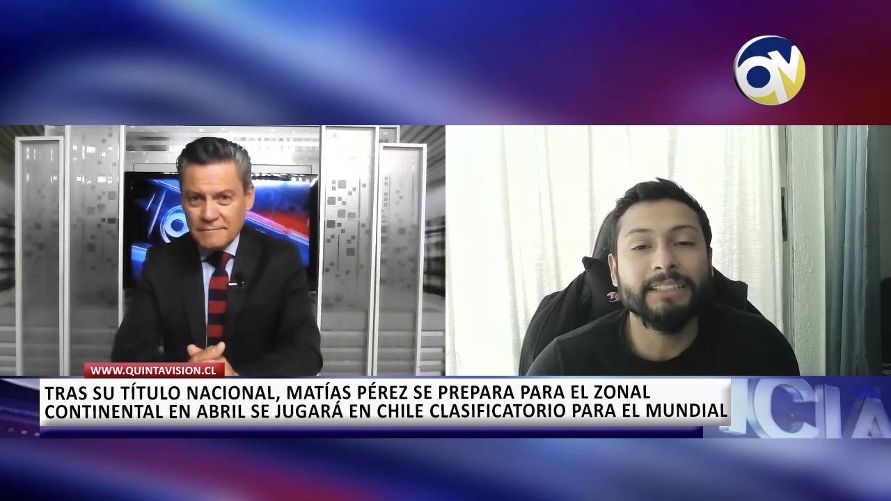Entrevista Matías Pérez - Quinta Visión Televisión