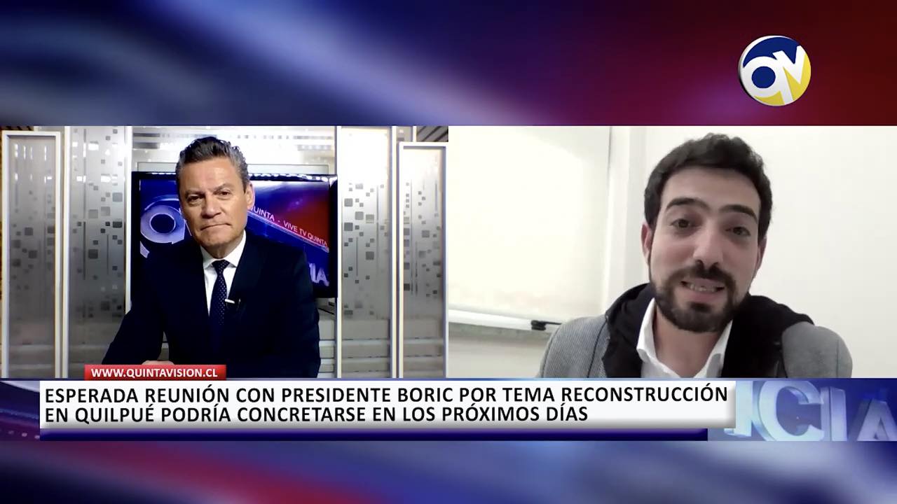 Entrevista Alexis Tadres - Quinta Visión Televisión